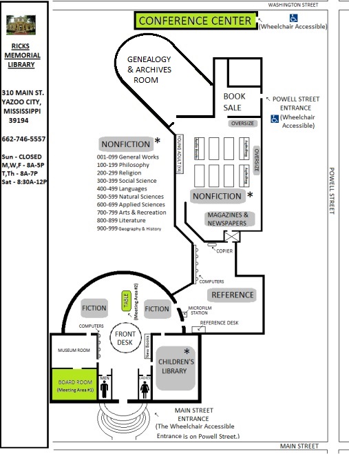 Meeting Rooms | B.S. Ricks Memorial Library